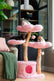 Cherry Blossom Monotone Tres Modern Cat Tree, Large, Pink, Kbspets ...