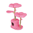 Cherry Blossom Monotone Tres Modern Cat Tree, Large, Pink, Kbspets
