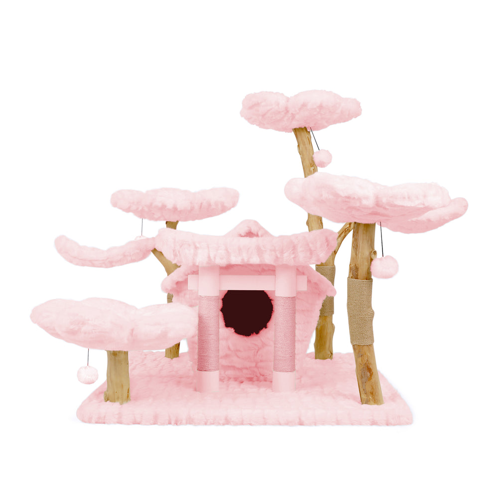 Blossom Secret Garden Floral Cat Tree Mansion | KBS PETS