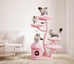Cherry Blossom Monotone Eden: Luxurious Garden Cat Tree – KBSPETS